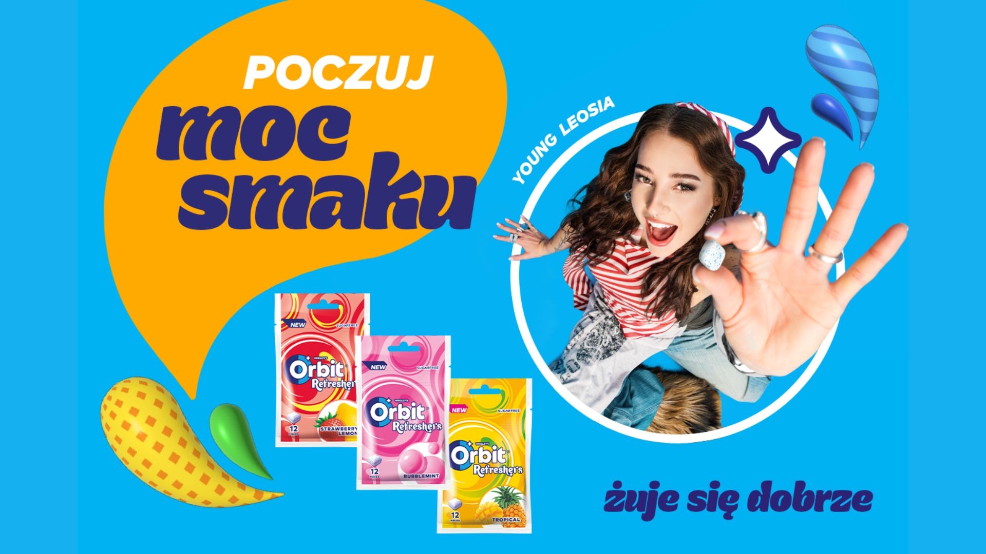 Young Leosia ponownie łączy siły z Orbit® Refreshers | Mars Polska